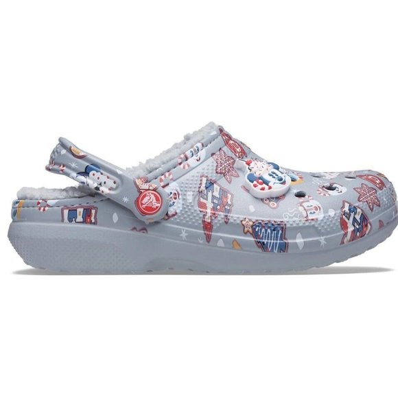 Disney | Shoes | Disney Parks Christmas Snacks Holiday Fleece Lined ...